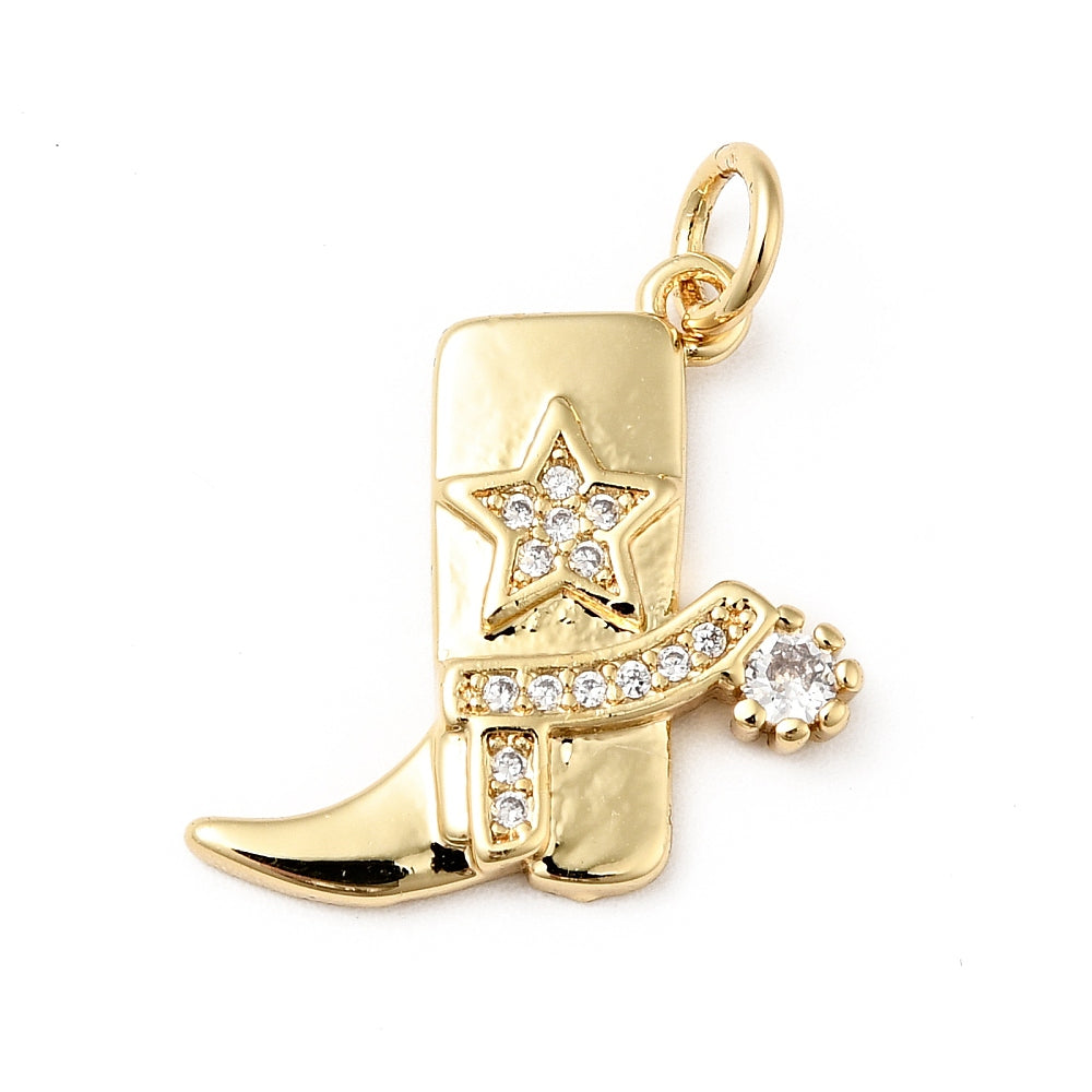 Cowgirl Boot Charm – Good Day Darling Charm Bar