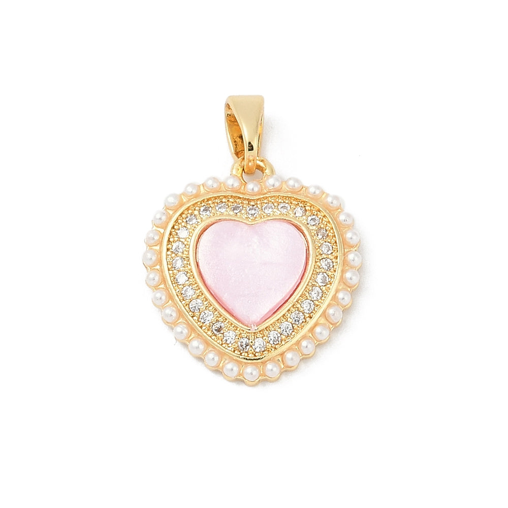 Pink Pearl Heart – Good Day Darling